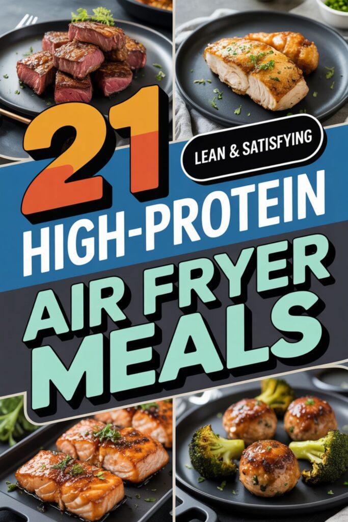 21 High-Protein Air Fryer Meals That Actually Keep You Full